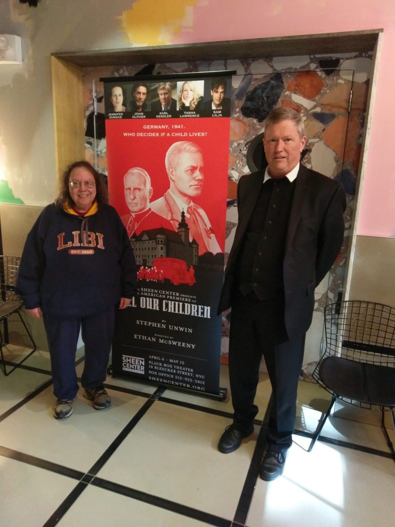 Fr. Daniel visits a production of "All Our Children" - The Toronto Oratory