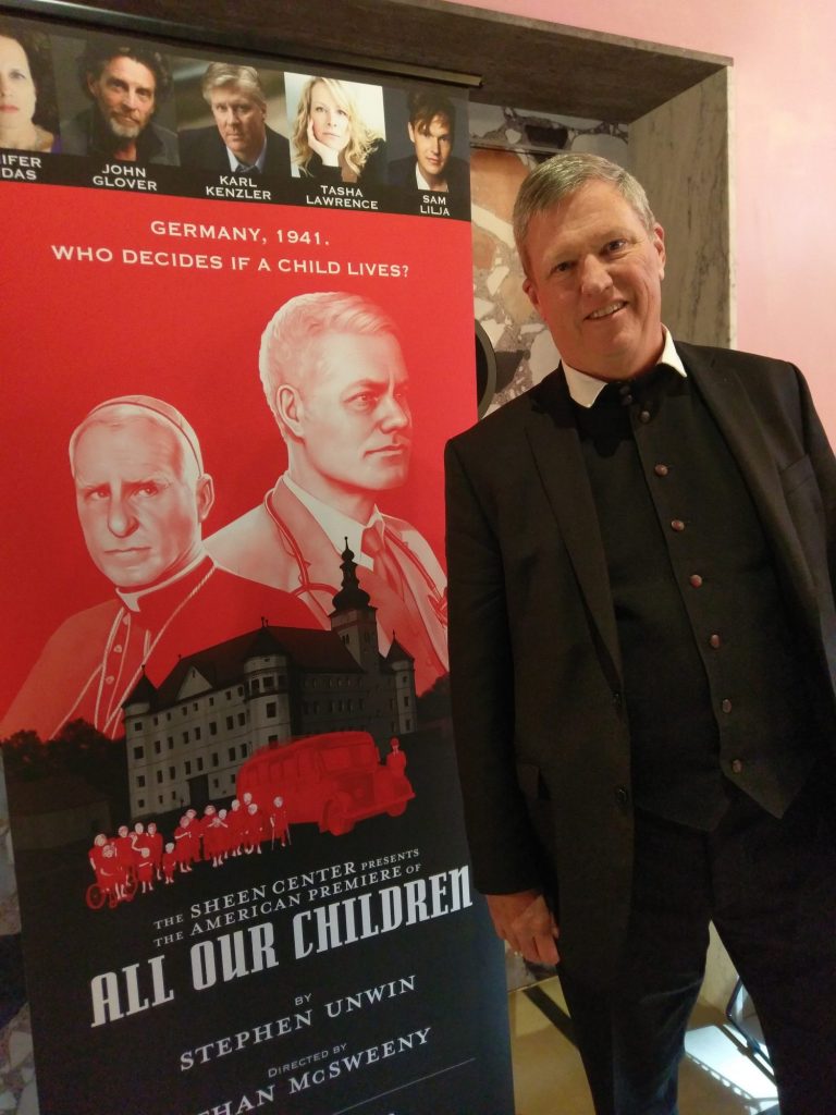 Fr. Daniel visits a production of "All Our Children" - The Toronto Oratory